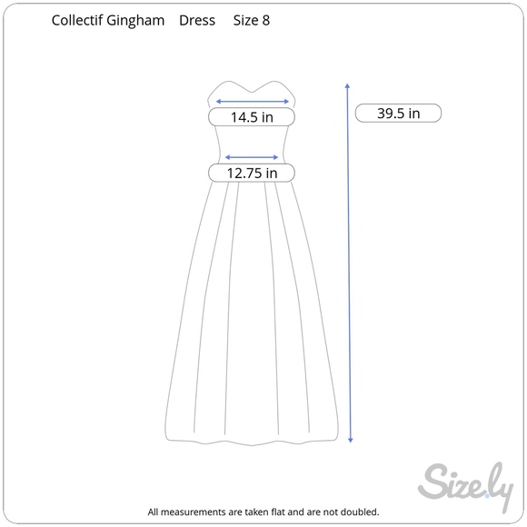 Collectif | Dresses | Collectif Monica Candy Gingham Pencil Dress ...